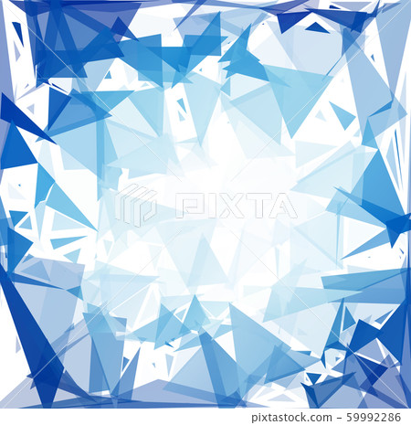 Blue Break Mosaic Background, Creative Design - Stock Illustration ...