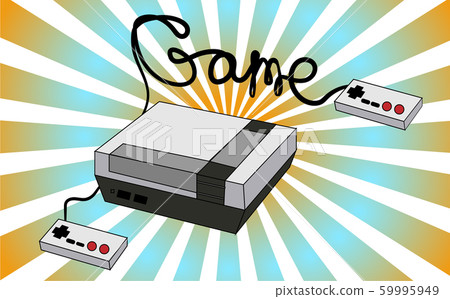 An old white retro vintage antique hipster game - Stock Illustration ...