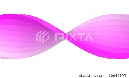 Pink line twist background white background... - Stock Illustration ...