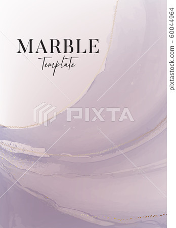 Liguid flow violet watercolor splash with... - Stock Illustration ...