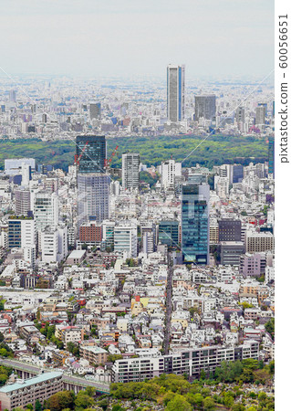 [Tokyo] City landscape - Stock Illustration [60056651] - PIXTA