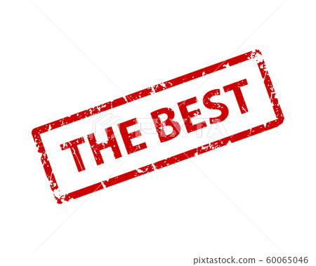 The best sign sticker. Stamp vector texture. - Stock Illustration ...