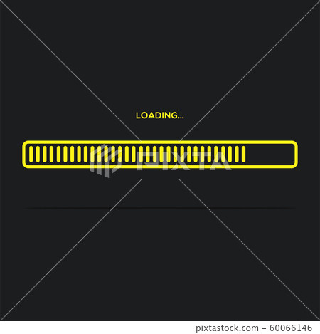 Isolated loading bars - Stock Illustration [60066146] - PIXTA