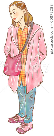 Woman - Stock Illustration [60072288] - PIXTA