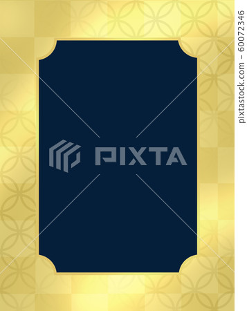 Japanese-style frame Japanese-style frame Frame... - Stock Illustration ...