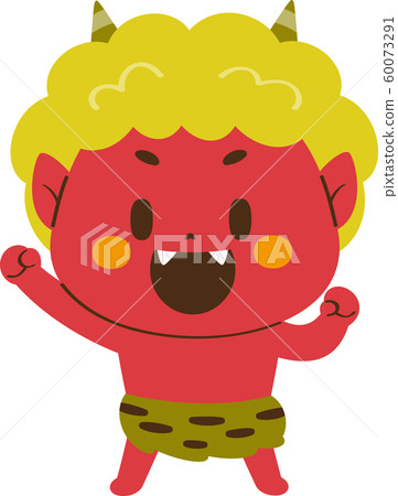 Chibi Oni - Stock Illustration [60073291] - PIXTA