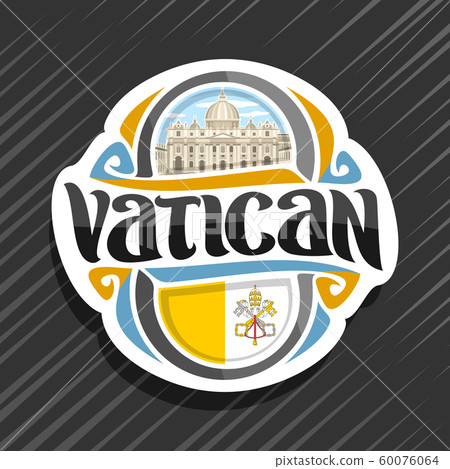 Vector logo for Vatican City - Stock Illustration [60076064] - PIXTA