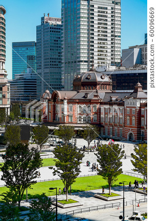 [Tokyo] Tokyo Station - Stock Illustration [60096669] - PIXTA