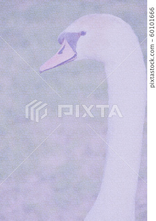 Japanese pattern swan - Stock Illustration [60101666] - PIXTA