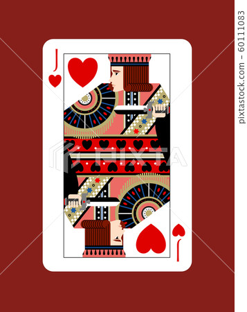 Heart jack design - Stock Illustration [60111083] - PIXTA