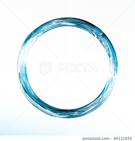3D rendering illustration of water ring for... - Stock Illustration ...