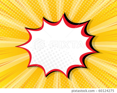 blank boom splash label comic book-插圖素材 [60124275] - PIXTA圖庫