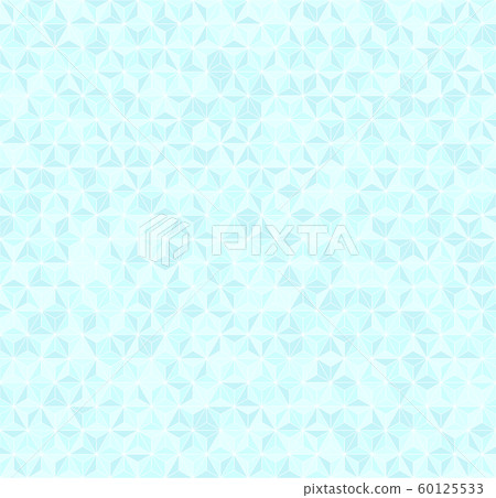 Cyan triangle pattern. Seamless vector - Stock Illustration [60125533 ...