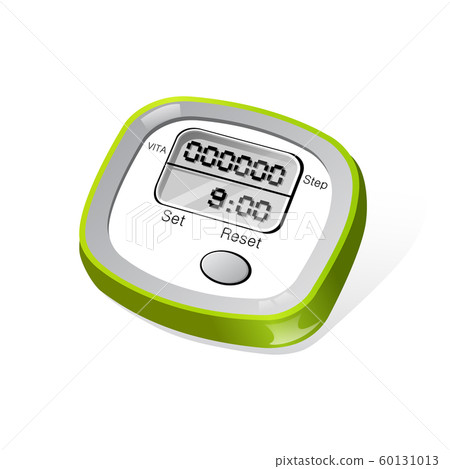 Vector image of a digital meter - Stock Illustration [60131013] - PIXTA