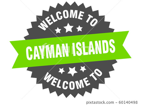 Cayman Islands sign. welcome to Cayman Islands - Stock Illustration ...