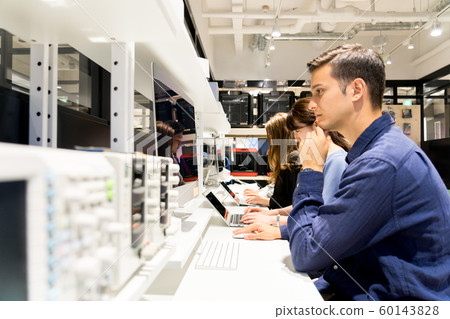 People Working On Computers