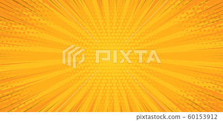 Pop art yellow comics book cartoon magazine cover - Stock Illustration ...