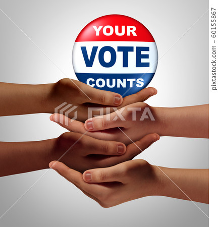 Vote Finger Illustration