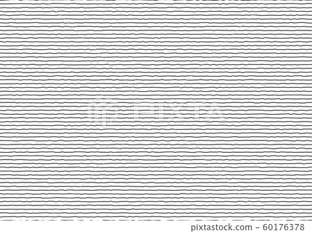 Abstract thin black stripes rough horizontal lines - Stock Illustration ...