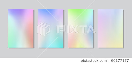 Screen gradient set with modern abstract - Stock Illustration [60177177 ...