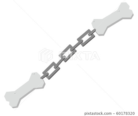 Bone nunchaku - Stock Illustration [60178320] - PIXTA