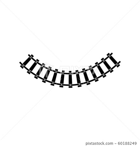 train track symbol template vector - Stock Illustration [60188249] - PIXTA