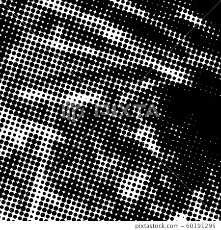 Distressed Halftone Texture - Stock Illustration [60191295] - PIXTA