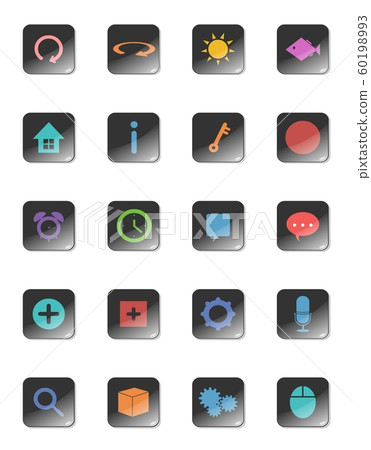 Color pictogram icon - Stock Illustration [60198993] - PIXTA