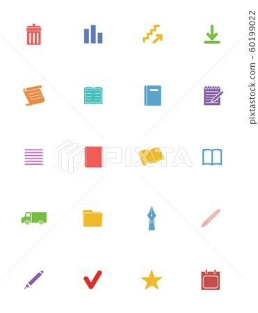 Color pictogram icon - Stock Illustration [60199022] - PIXTA