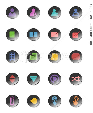Color pictogram icon - Stock Illustration [60199225] - PIXTA