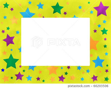 Star frame green - Stock Illustration [60203506] - PIXTA