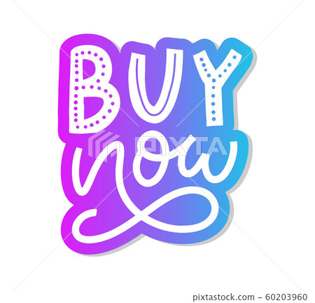 Slogan Buy now letter for web background design. - Stock Illustration ...