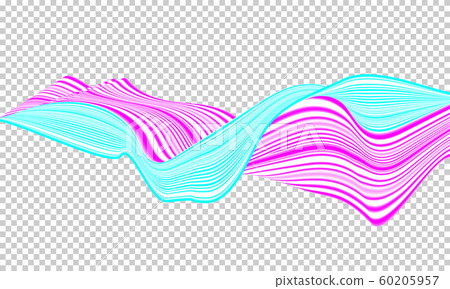 Wavy fluid shape. Fluid flow. Liquid design.Vector - Stock Illustration ...