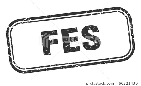 Fes stamp. Fes black grunge isolated sign - Stock Illustration ...