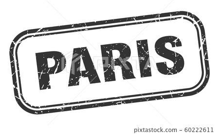 Paris stamp. Paris black grunge isolated sign - Stock Illustration ...