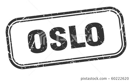 Oslo stamp. Oslo black grunge isolated sign - Stock Illustration ...