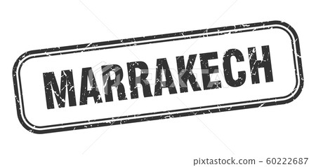 Marrakech stamp. Marrakech black grunge isolated - Stock Illustration ...