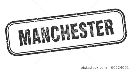 Manchester stamp. Manchester black grunge isolated - Stock Illustration ...