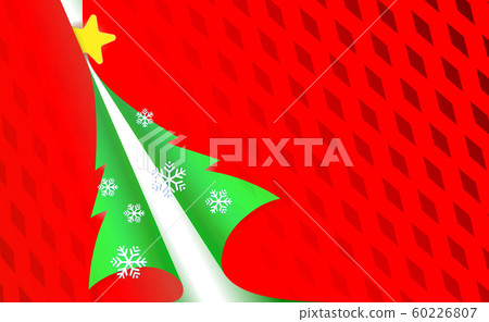 Christmas perforated paper red, modern background - Stock Illustration ...