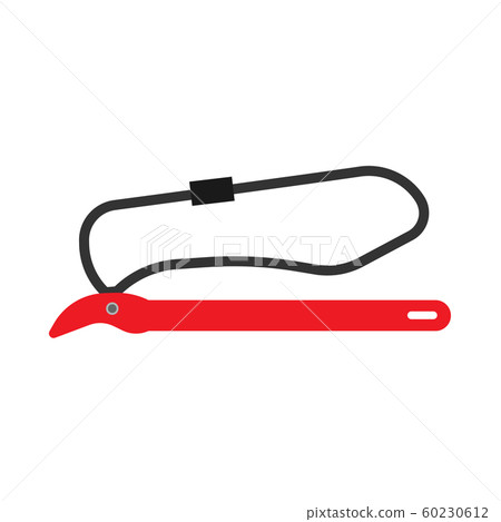 Strap wrench vector icon tool illustration - Stock Illustration ...