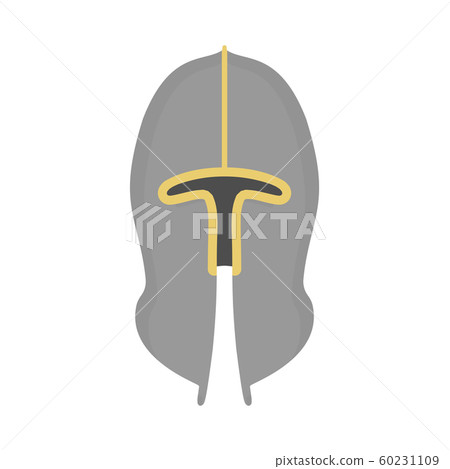 Military helmet warrior armor symbol black sign-插圖素材 [60231109] - PIXTA圖庫