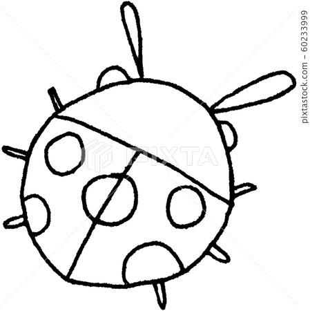 Ladybird [hand drawn] [analog illustration]... - Stock Illustration ...