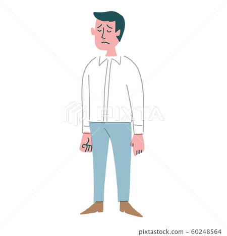 Male disappointed - Stock Illustration [60248564] - PIXTA
