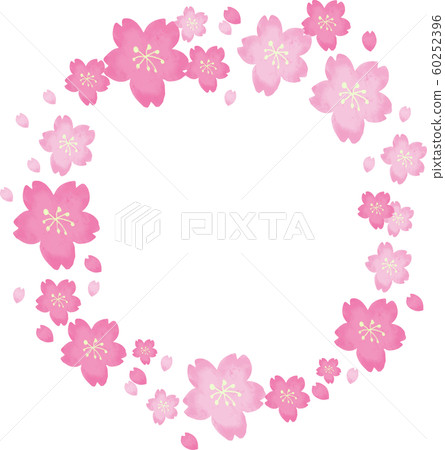 Sakuramaru frame - Stock Illustration [60252396] - PIXTA