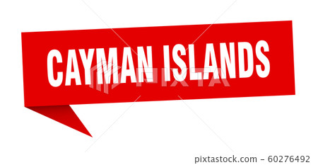 Cayman Islands sticker. Red Cayman Islands - Stock Illustration ...