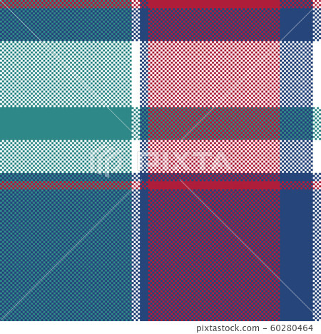 Abstract asymmetrical check plaid seamless pattern - Stock Illustration ...
