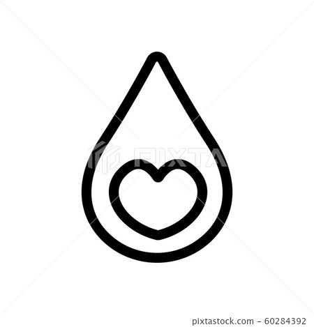 Favorite liquid icon vector. Isolated contour... - Stock Illustration ...