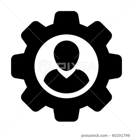 Engineer icon vector male user person profile - Stock Illustration ...