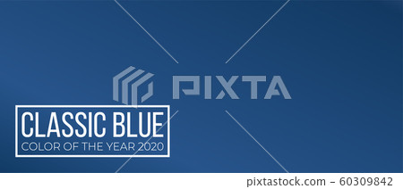 classic blue color of the year vector presentation - Stock Illustration ...