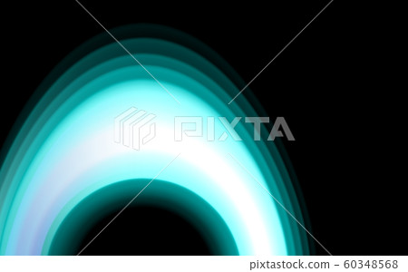 Abstract luminous blue arch, background. Minimal - Stock Illustration ...